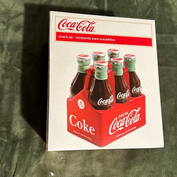 Coca Cola | Kitchen | Coca Cola Snack Jar | Poshmark